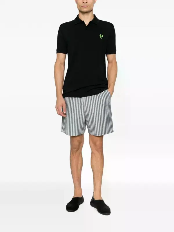 Comme Des Garçons Logo-embroidered Polo Shirt