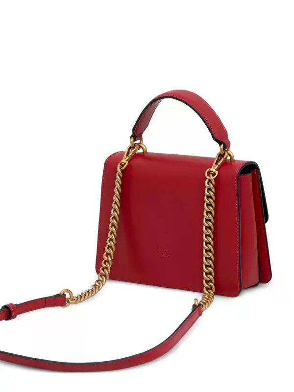 Pinko Love Birds-hardware Leather Handbag