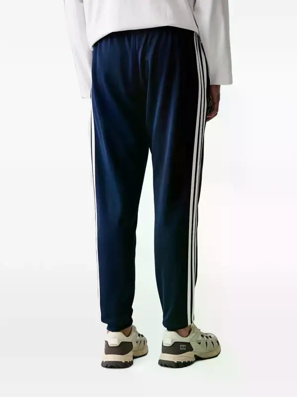Adidas Logo-embroidered Side-stripe Track Pants