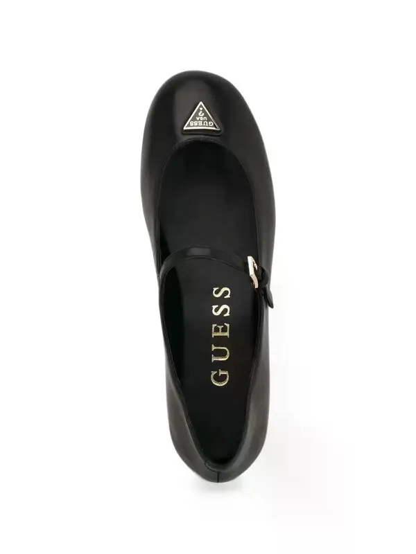 Guess Kalida Logo-plaque Ballet Flats