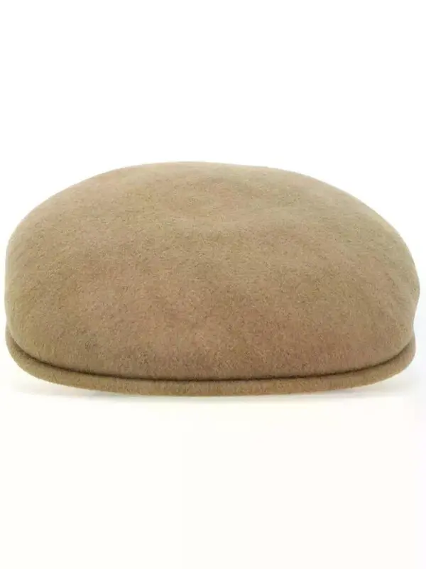 KANGOL Logo-embroidered Wool Felt Flat Cap
