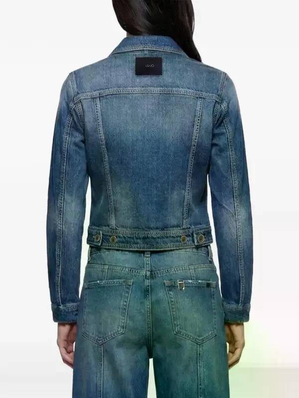 Liu Jo Zip-detail Denim Jacket