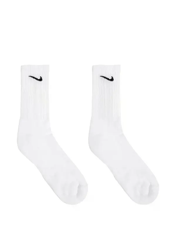 Nike Logo-embroidered Ribbed Socks