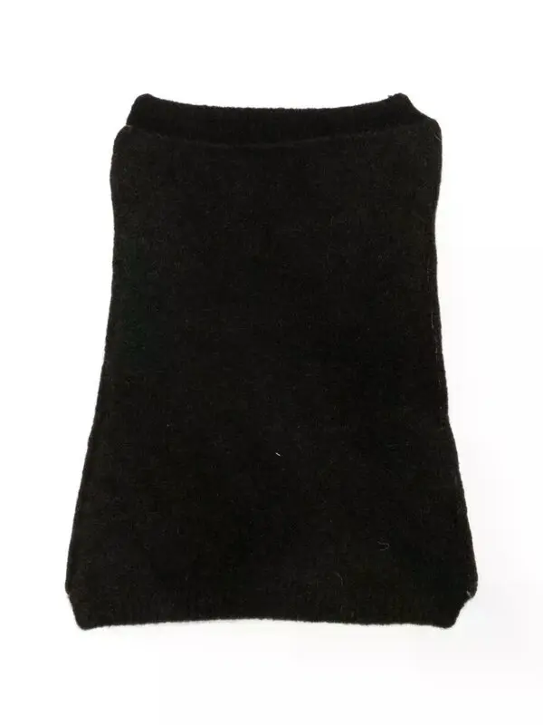 Isabel Benenato Ribbed-knit Snood