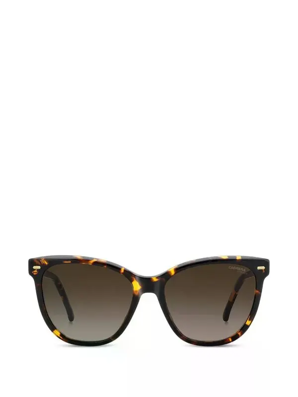 Carrera Eyewear Tortoiseshell-effect Cat-eye Sunglasses - Brown