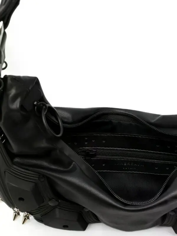 INNERRAUM Stud-embellished Panelled Shoulder Bag