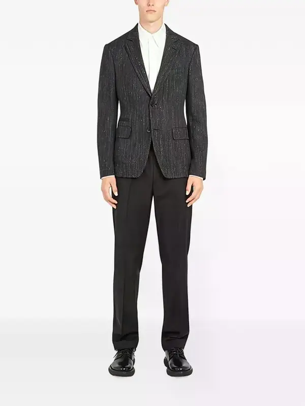 FERRAGAMO Herringbone Single-breasted Jacket