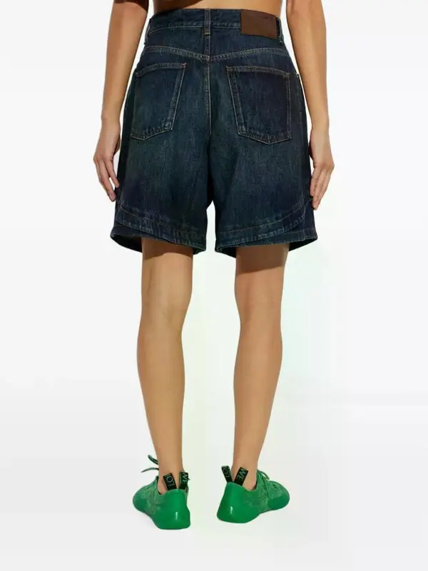 Loewe Layered-effect Denim Shorts