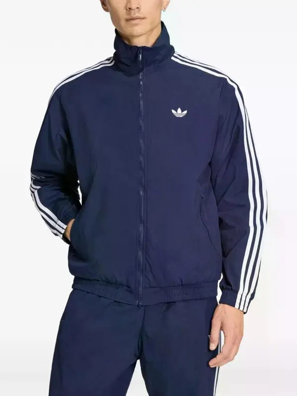 Adidas Firebird Side-stripe Jacket - Blue