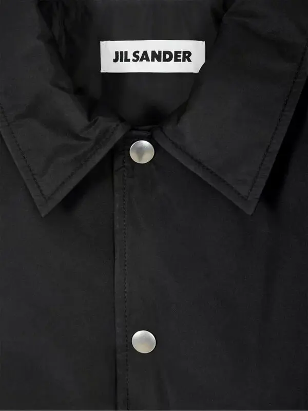 JIL SANDER Press-stud Raglan-sleeve Jacket