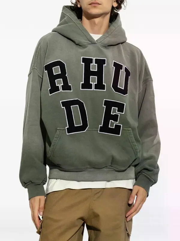 Rhude Logo-patch Hoodie