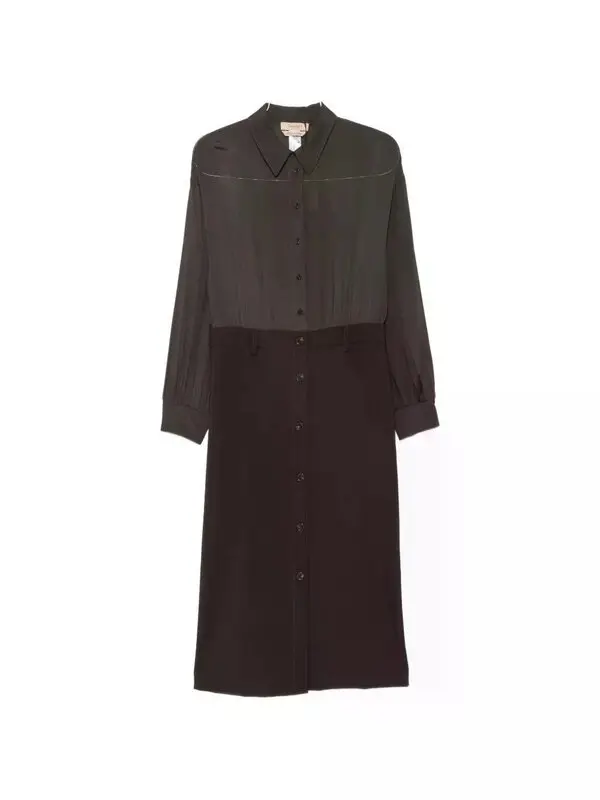 TWINSET Button-down Shirt-style Dress - Brown