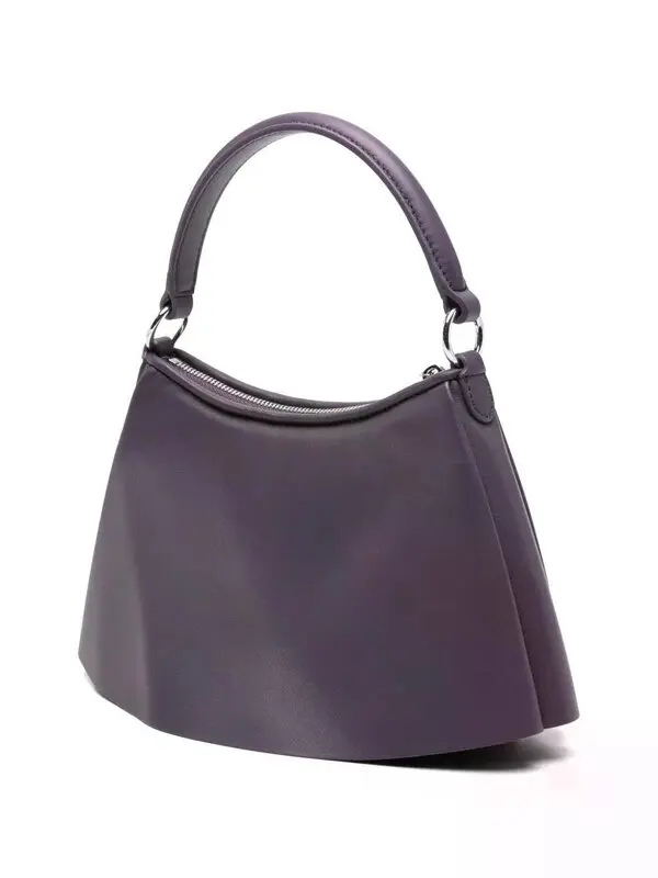 Lacoste Pleated Tote Bag - Purple