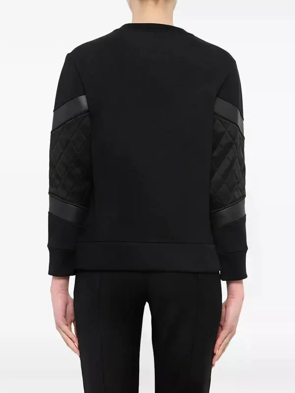 Neil Barrett Quilted Panelled Sweatshirt
