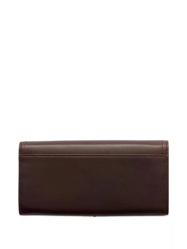 Prada Large Nappa Leather Wallet - Brown