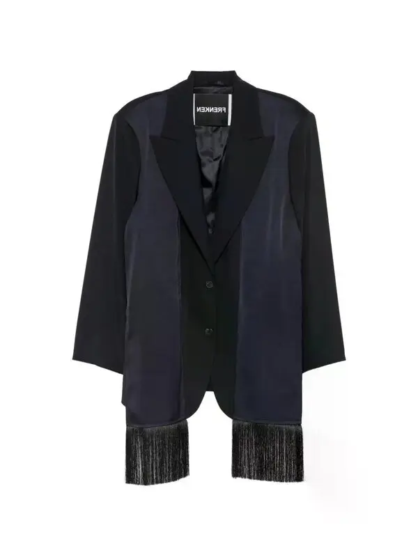 FRENKEN Fringe-trimmed Layered Jacket