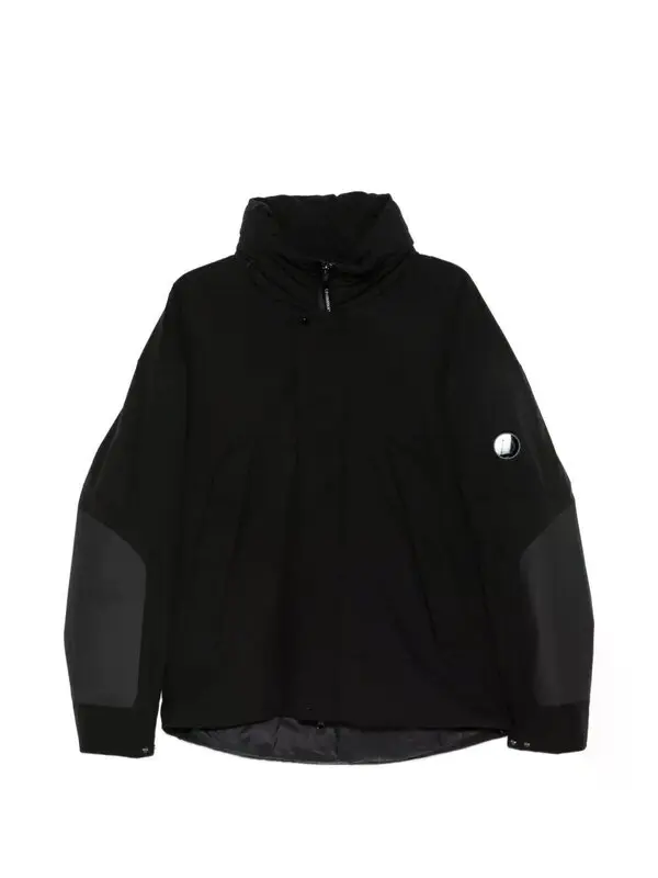 C.P. COMPANY Pro-tek Lens Detail High-neck Jacket - Black