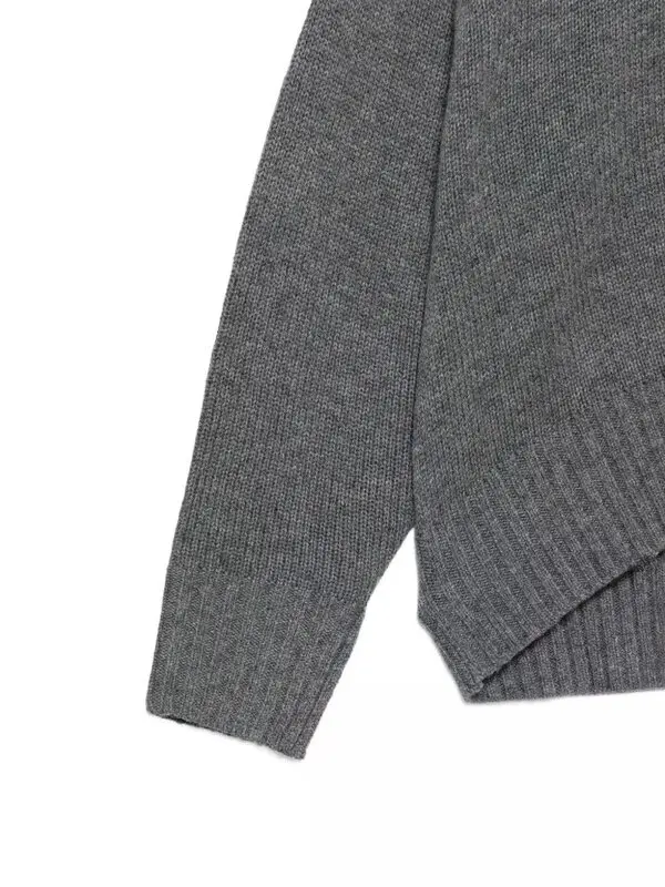 LUISA CERANO High-low Turtleneck Sweater