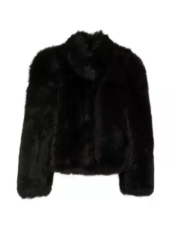 ARMA Shearling-trimmed Reversible Jacket - Black