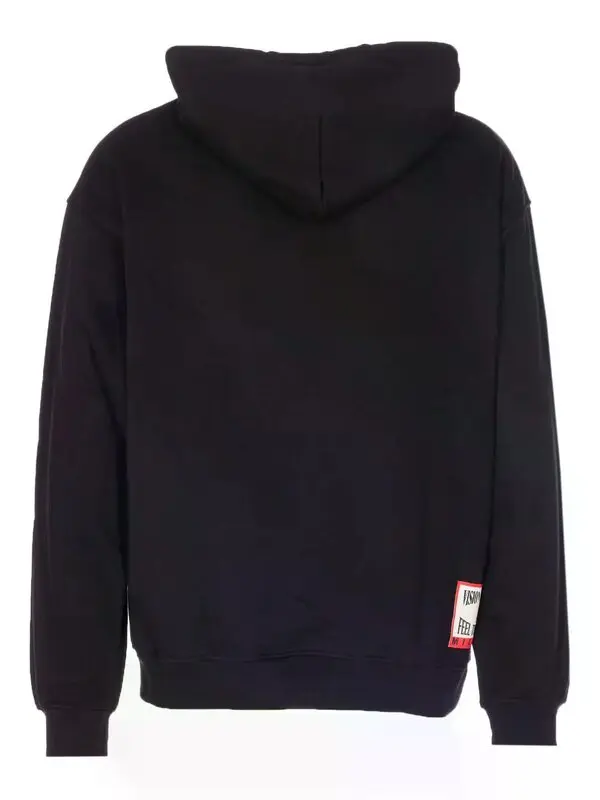VISION OF SUPER Flame-embroidered Hoodie