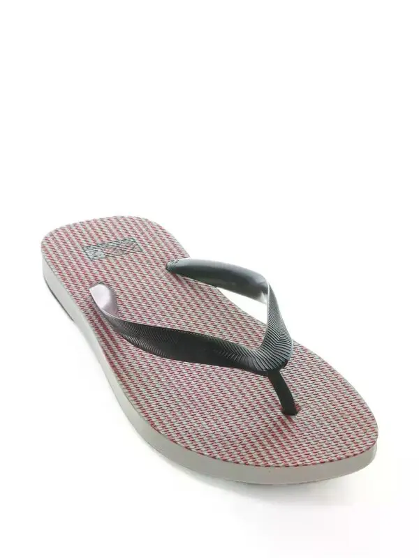 MC2 SAINT BARTH Tommy Striped Flip-flops