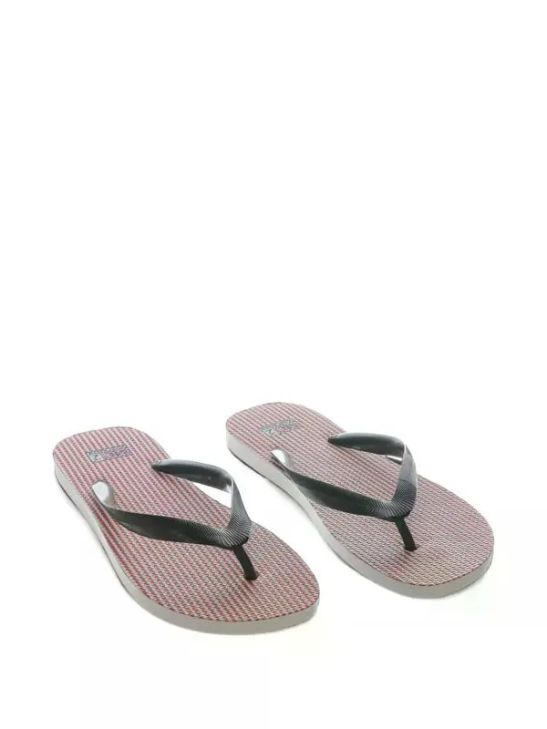 MC2 SAINT BARTH Tommy Striped Flip-flops