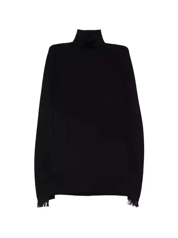 FRENKEN Fringed Roll-neck Knitwear