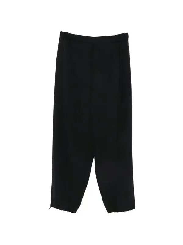 Jacquemus Gio Elasticated Wide-leg Trousers - Blue