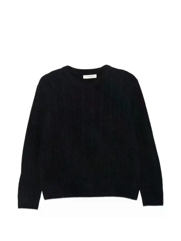 JCSOPHIE Cable Knit Crew Neck Sweater