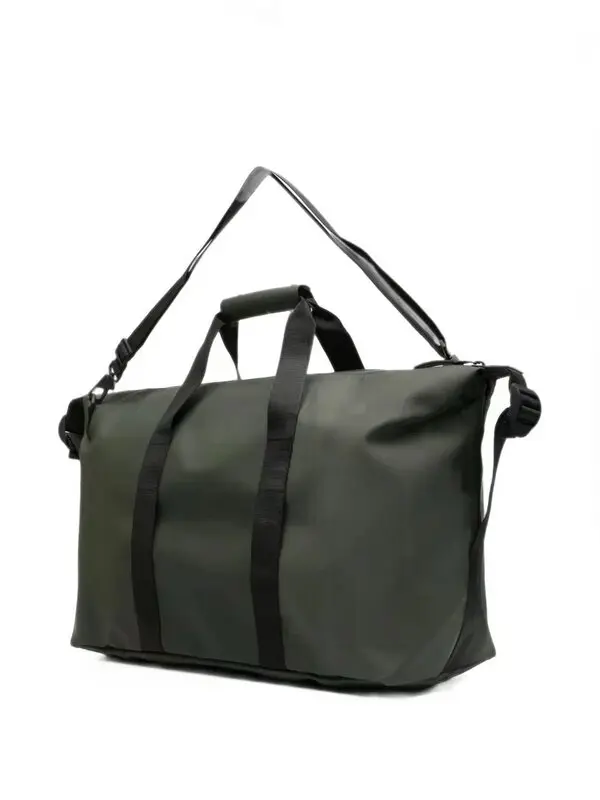 Rains Weekend Bag With Logo Print - Green