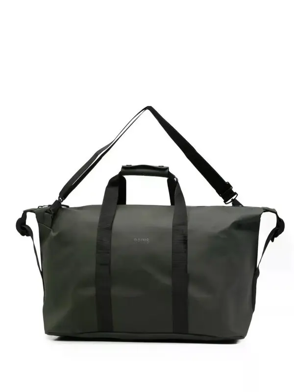Rains Weekend Bag With Logo Print - Green