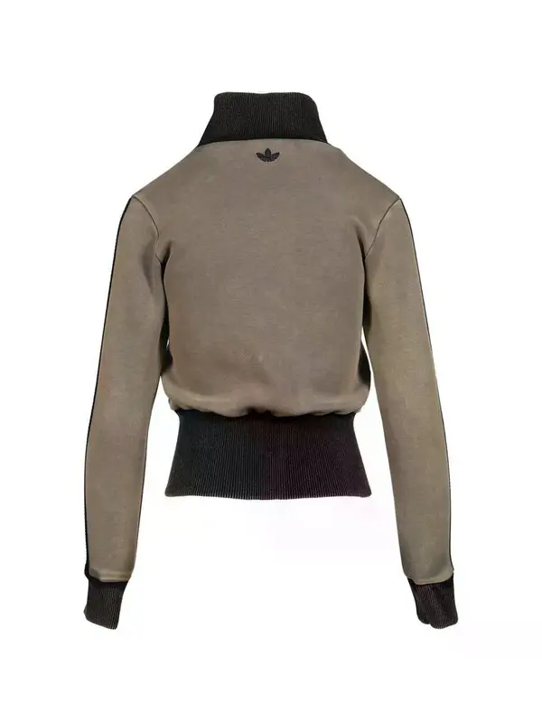 Adidas X Avavav Cropped Zip-up Sweatshirt