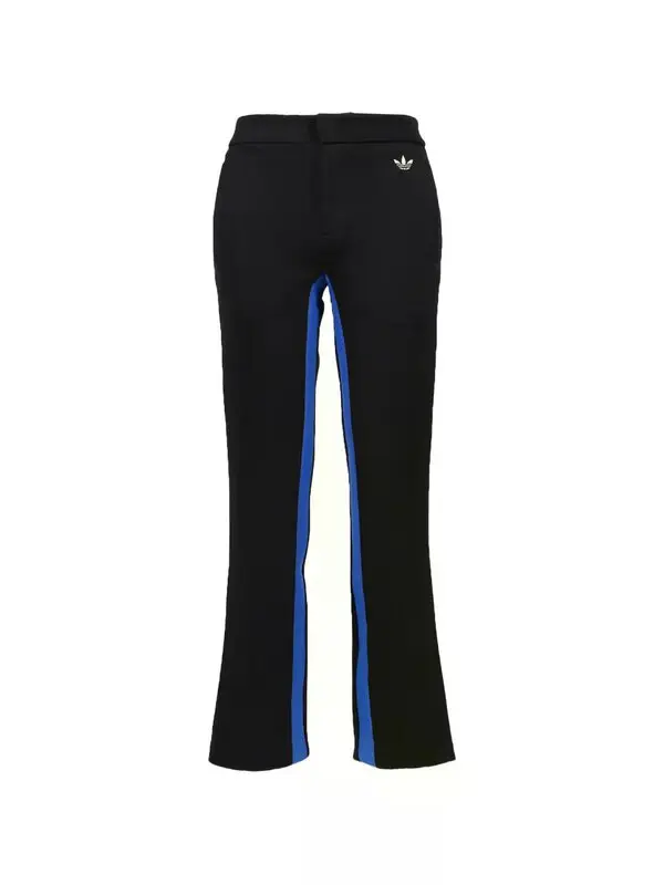 Adidas Embroidered Track Pants - Black