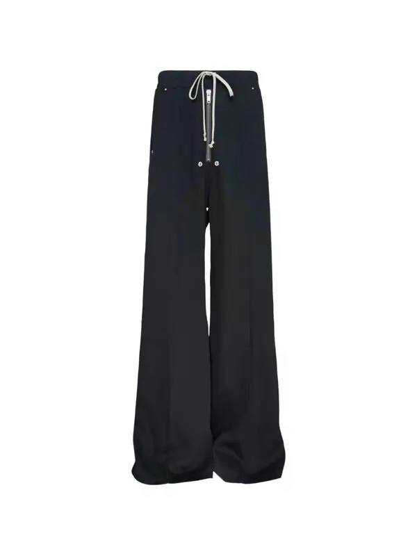 Rick Owens Bela Drawstring Wide-leg Trousers