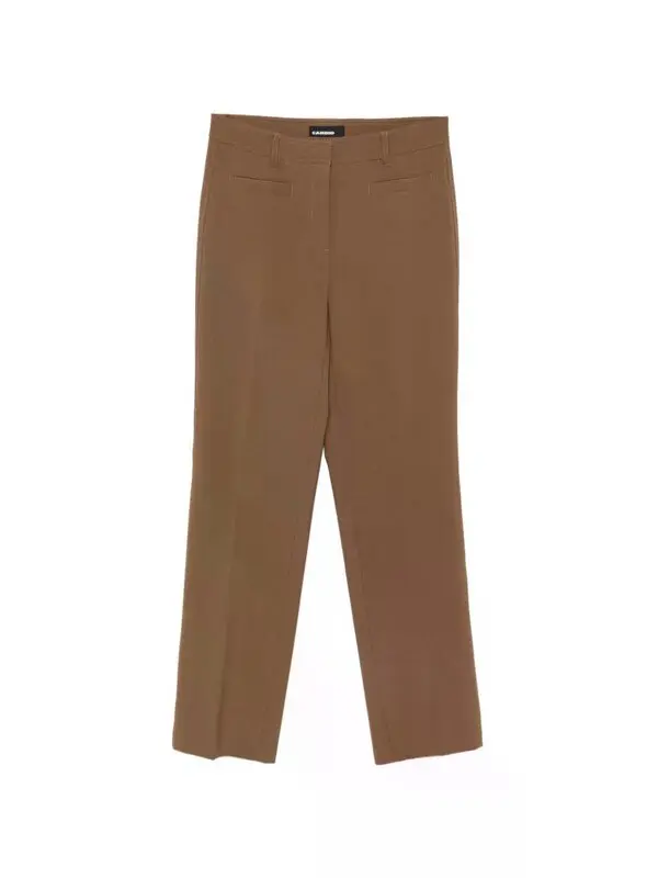 CAMBIO Ginger Straight-leg Trousers - Brown
