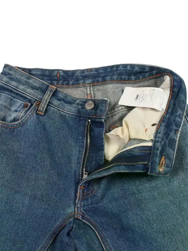 MAISON MARGIELA 2000s Wide-leg Denim Trousers