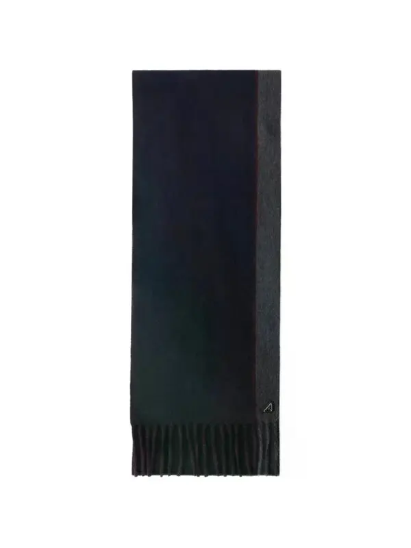 Prada Cashmere And Wool Scarf - Blue