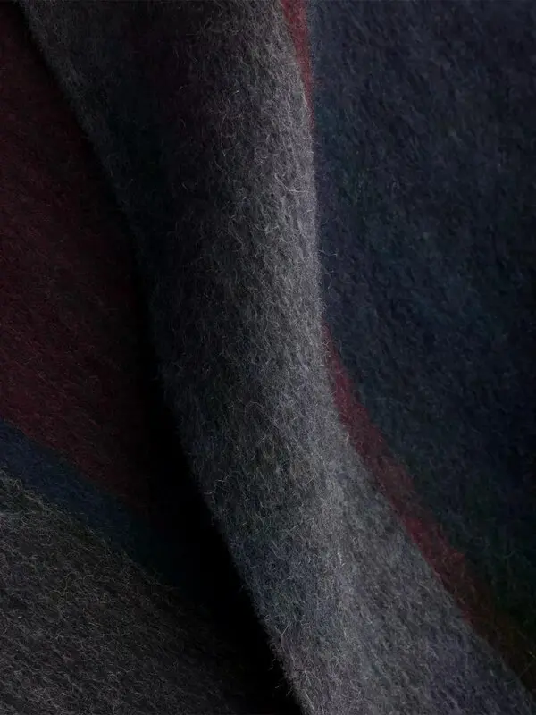 Prada Cashmere And Wool Scarf - Blue