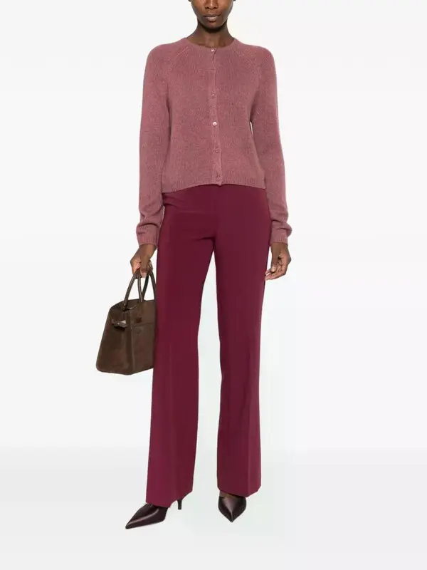 TWINSET Pressed-crease Wide-leg Trousers