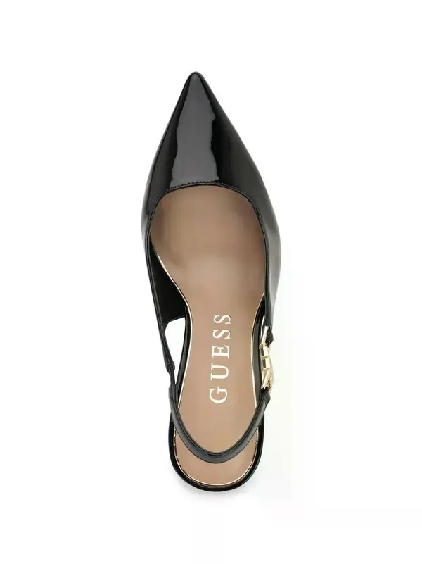 Guess Nassha Patent Leather Slingback Pumps