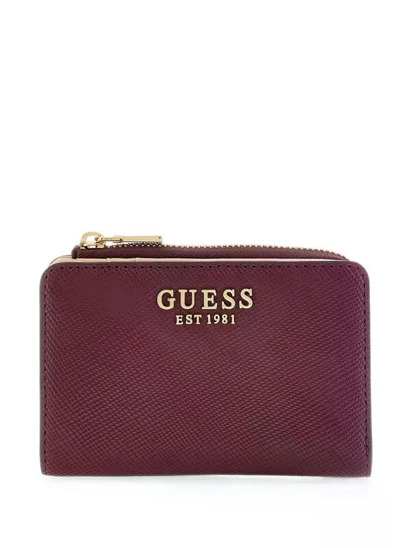 Guess Bolena Zip-around Card Case - Red