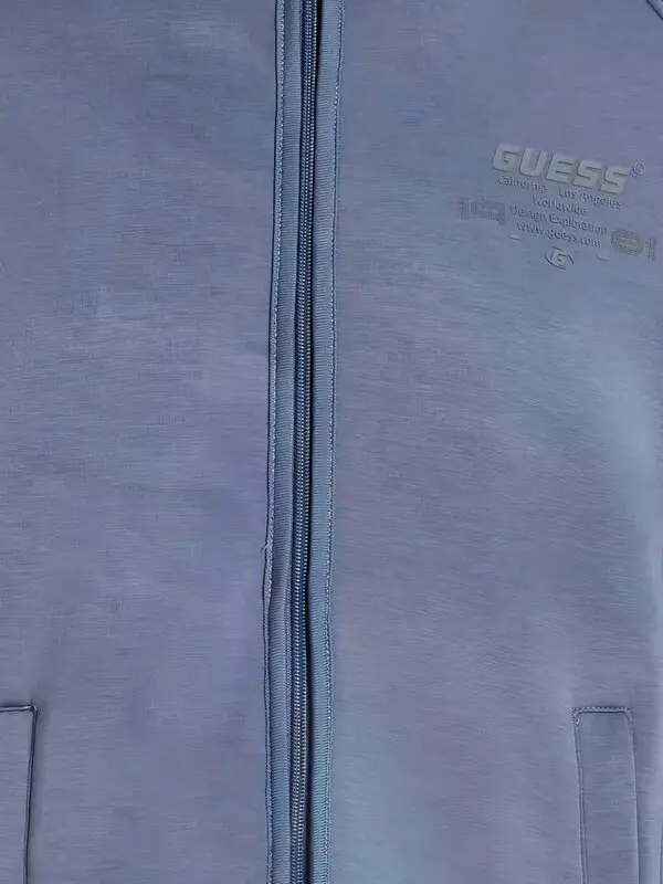 Guess Ryota Logo-print Zip-up Sweatshirt