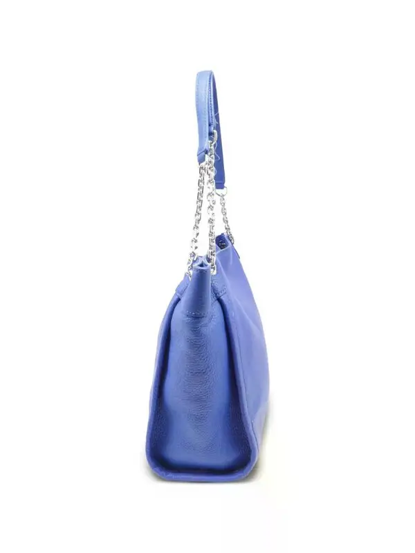 Tory Burch Britten Chain Tote Bag - Blue