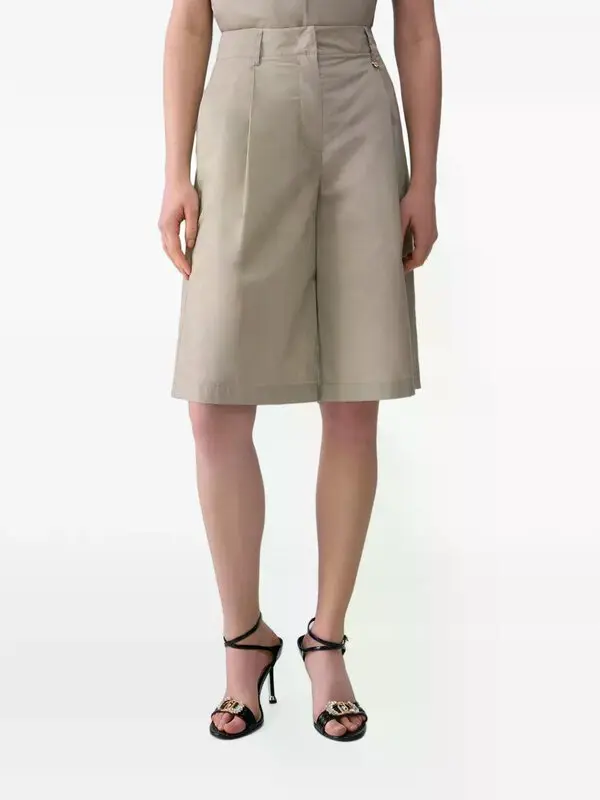 Liu Jo Poplin Bermuda Shorts