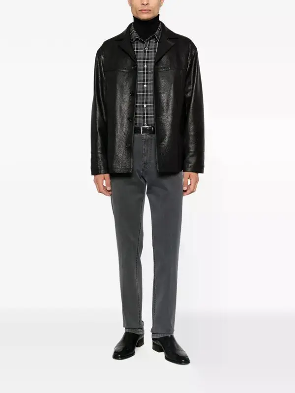 TOM FORD Check-pattern Button-down Shirt