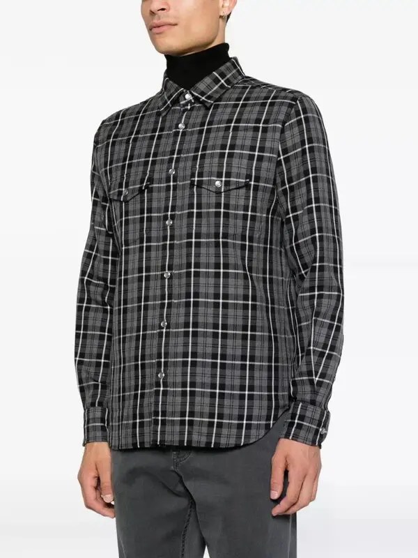 TOM FORD Check-pattern Button-down Shirt