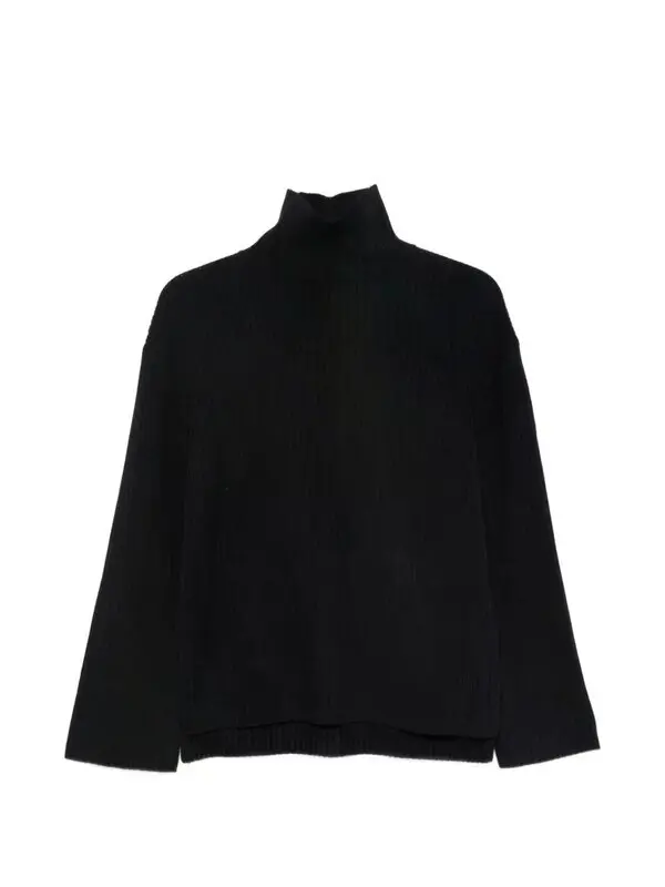 A.p.c. Ribbed-knit Roll-neck Sweater - Blue