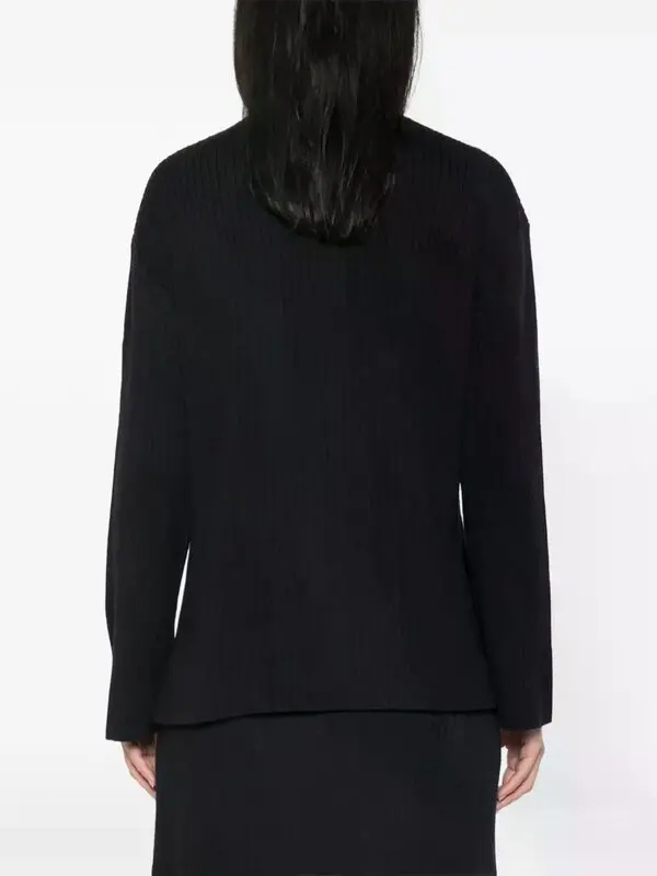 A.p.c. Ribbed Knit Roll-neck Sweater