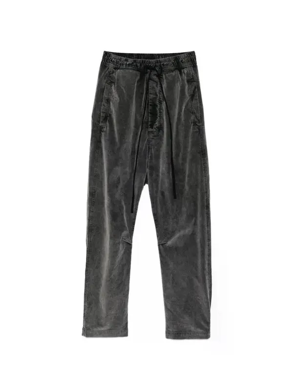 THOM KROM Faded Effect Drawstring Trousers