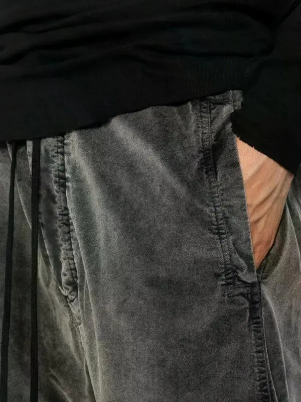 THOM KROM Faded Effect Drawstring Trousers